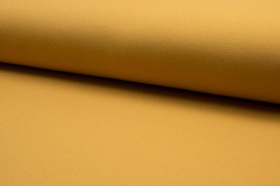 French Terry Brushed - Jogging stof - Oker - Stof per meter | bol.com