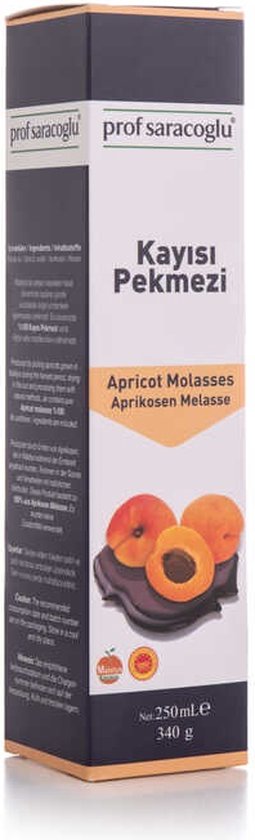 Prof Saracoglu Abrikozenmelasse - natuurlijke siroop - 250 ml - zonder ...