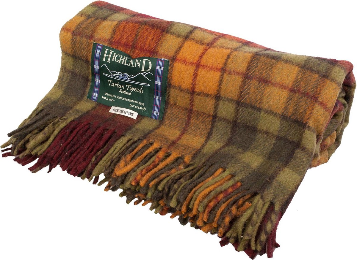Highland Tartan Tweeds of Scotland Plaid Buchanan Autumn | bol.com