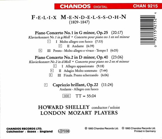 London Mozart Players - Piano Concertos (CD), London Mozart Players | Muziek | bol