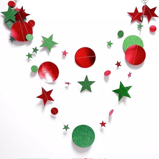 Kerstslinger I Ster en Bol | bol