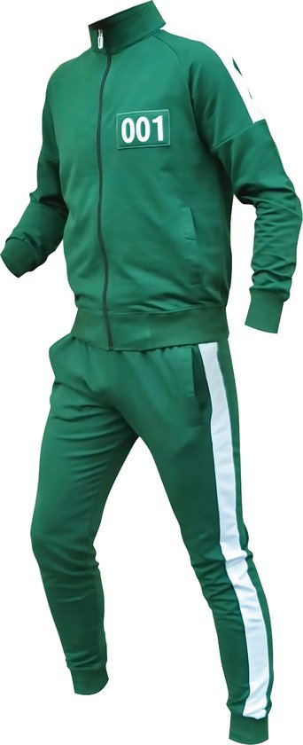 Squid Game kostuum Netflix Trainingspak nummer 001 Cosplay Squid Gamer ...