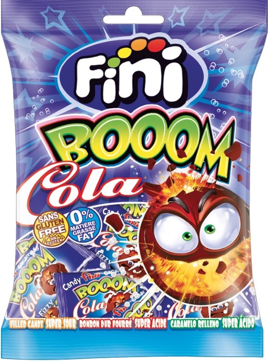 Fini Bubblegum Boom Cola 80g | bol