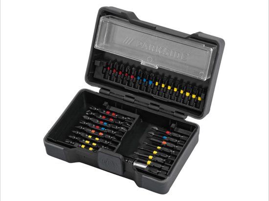 PARKSIDE® Bitset 32 delig - Geschikt voor gangbare accudraaislag- en... | bol