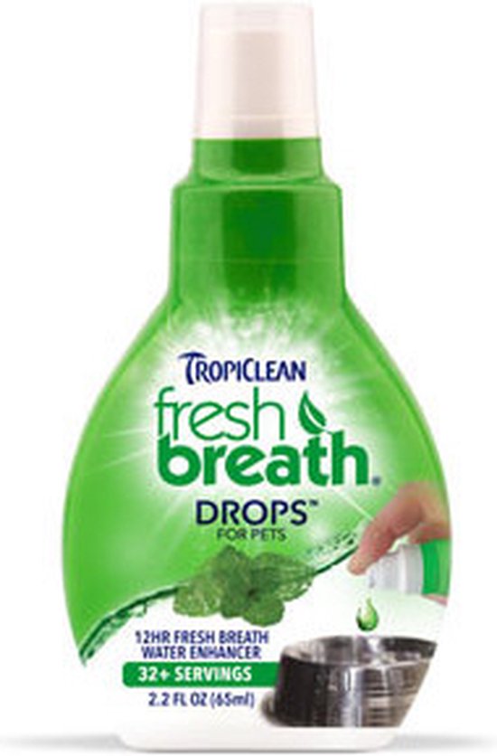Tropiclean fresh breath drops | bol.com