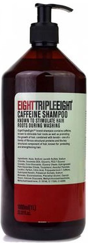 Triple Eight Caffeine Shampoo 1000 Ml | bol