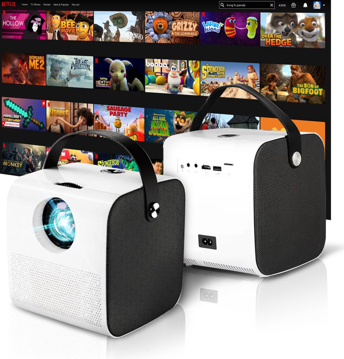 BeamPRO - Mini Beamer 2.0 - Smart Wifi Smartphone Projector - Pocket ...