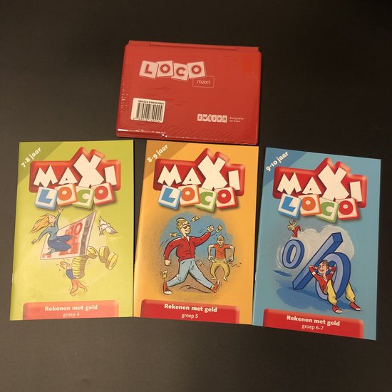 Voordeelset Loco Maxi: Basisdoos Maxi + Rekenen met geld groep 4 ...