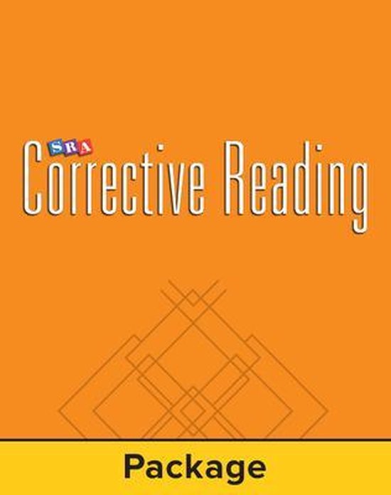 CORRECTIVE READING DECODING SERIES- Corrective Reading Decoding Level A ...