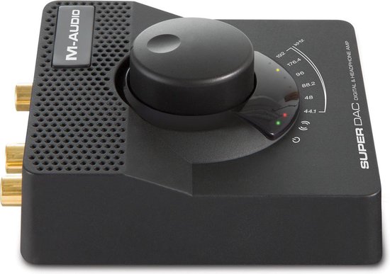 M-audio superdac 24-bit/192khz usb audio dac met analoge en digitale ...