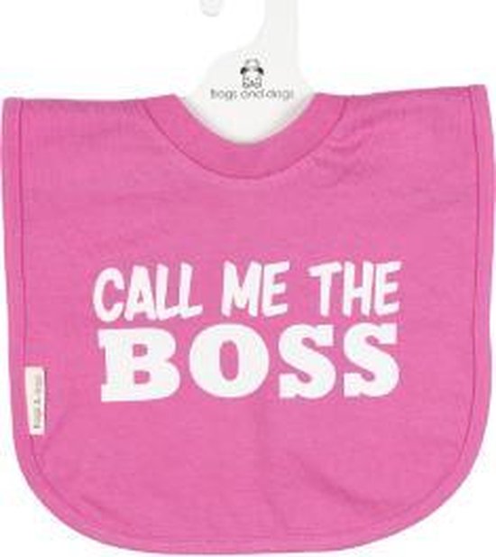 Frogs and dogs Slabber - Call me the boss- roze | bol