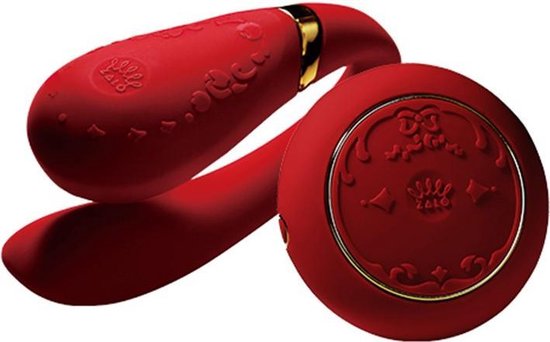 ZALO Fanfan partner vibrator set met remote en app control - rood | bol.com