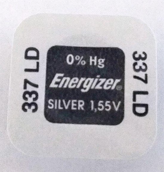 Energizer 337 / SR416SW Horlogebatterij - Zilveroxide Knoopcel - 2 ...