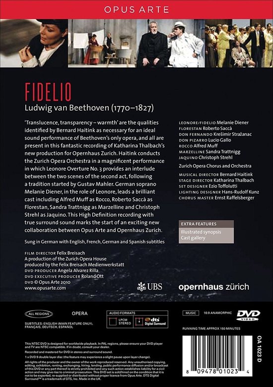 Melanie Diener, Roberto Sacca, Zürich Opera Chorus & Orchestra, Bernard ...