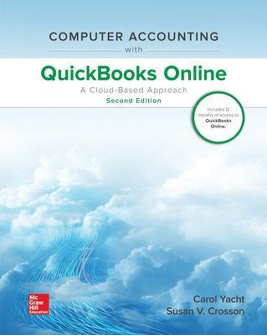 Computer Accounting with QuickBooks Online: A Cloud Based Approach ...