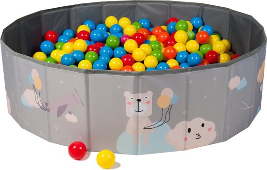 Opvouwbare Ballenbak/ Ballenbad INCLUSIEF 100 ballenbak ballen | bol.com