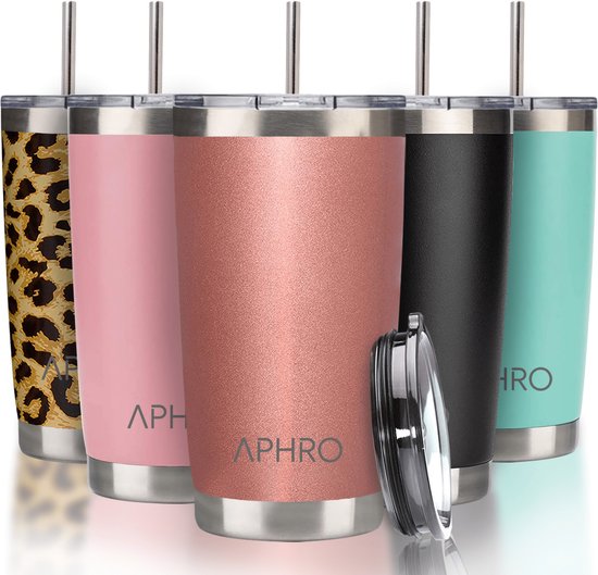 Aphro Thermosbeker - Travel Mug - Thermosfles - Thermoskan - Drinkbeker ...