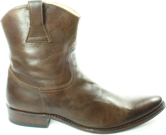 Sendra 6329 Campera- Bruin- heren enkellaars- geklede boots met rits ...