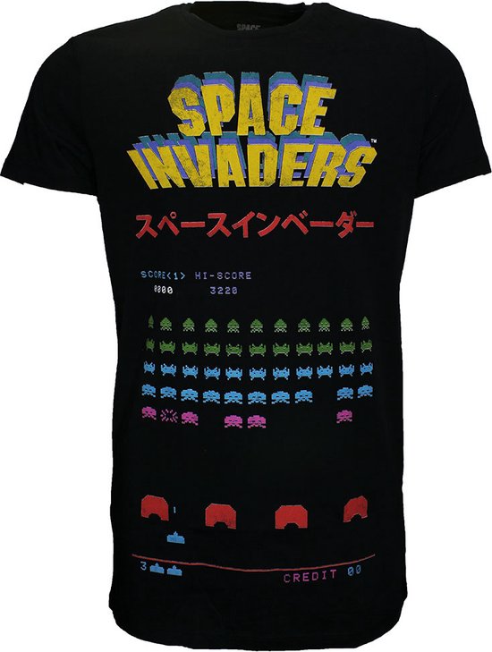 Space Invaders - Level Men s T-shirt - M | bol.com