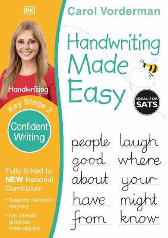 Handwriting Easy Confident Writing KS2, Carol Vorderman | 9780241198681 ...
