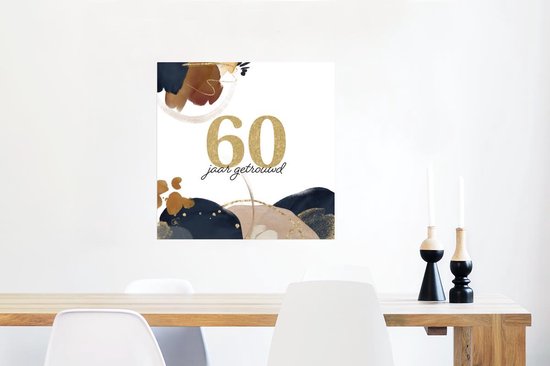 Poster 60 Jaar Getrouwd Trouwen Spreuken Quotes Jubileum