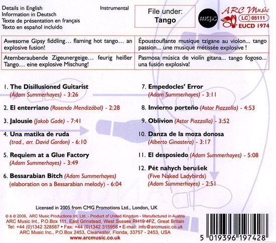 Zum - Gypsy Tango Pasion (CD), Zum | Muziek | bol