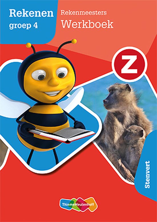 Z-Rekenen Rekenmeesters Stenvert groep 4 Werkboek | 9789006314724 ...