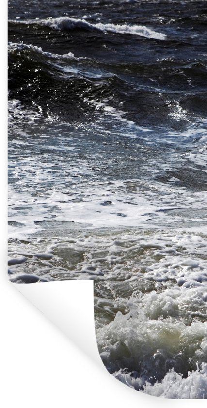 Muurstickers - Sticker Folie - Noordzee - Water - Golven - 40x80 cm ...