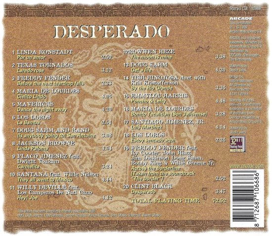 Desperado, various artists | CD (album) | Muziek | bol