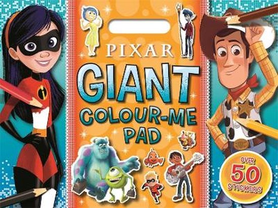 Pixar: Giant Colour Me Pad, Autumn Publishing | 9781801082402 | Boeken ...