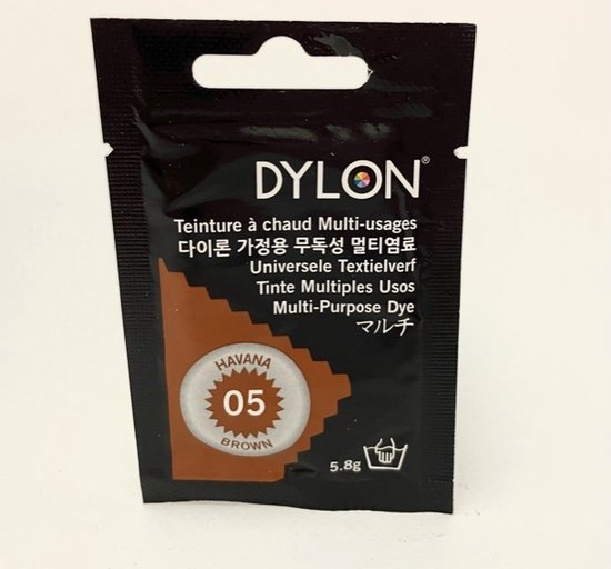 Dylon Universele Textielverf Handwas - Havana Brown (05) - 5 g | bol