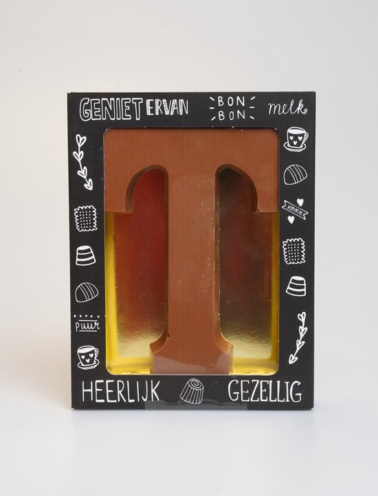 Melk Chocolade Letter T - 135 Gram | bol.com
