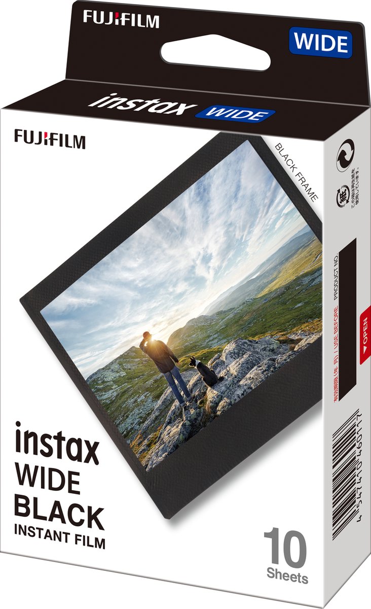 Fujifilm Instax Wide Black Frame - Instant fotopapier - 10 stuks | bol