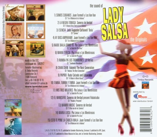 Various Artists - Lady Salsa "The Originals" (CD), Lady Salsa | CD ...