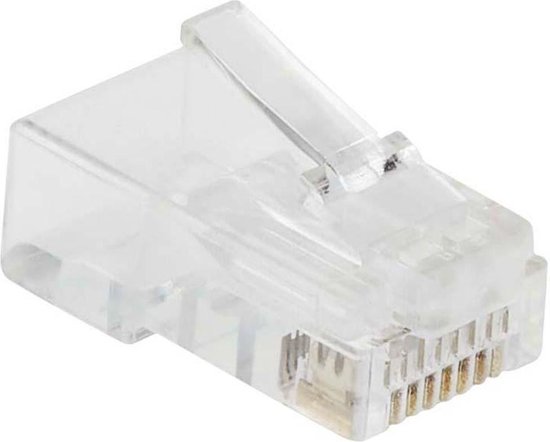 Modulaire stekker Cat 6 - RJ45 - Allteq | bol