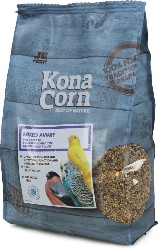 Konacorn Gemengd Volièrezaad | 18 kg Vogelvoer | bol