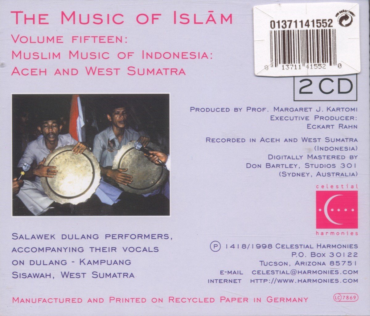 Music Of Islam - Muslim Music Indonesia (15) (2 CD), various artists ...