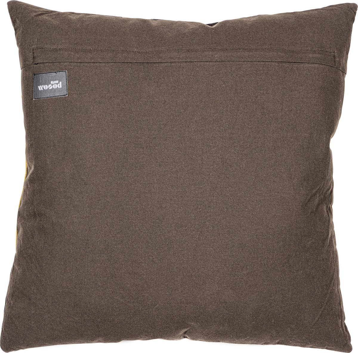 WOOOD Exclusive Micky Kussen Streep - Cast Iron - 50x50 | bol.com