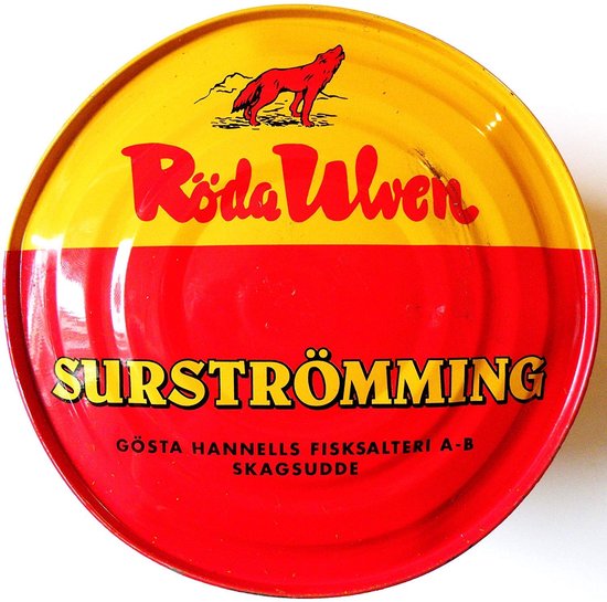 Röda Ulven Surströmming 300 g - gefermenteerde - Zweedse haring - zure ...