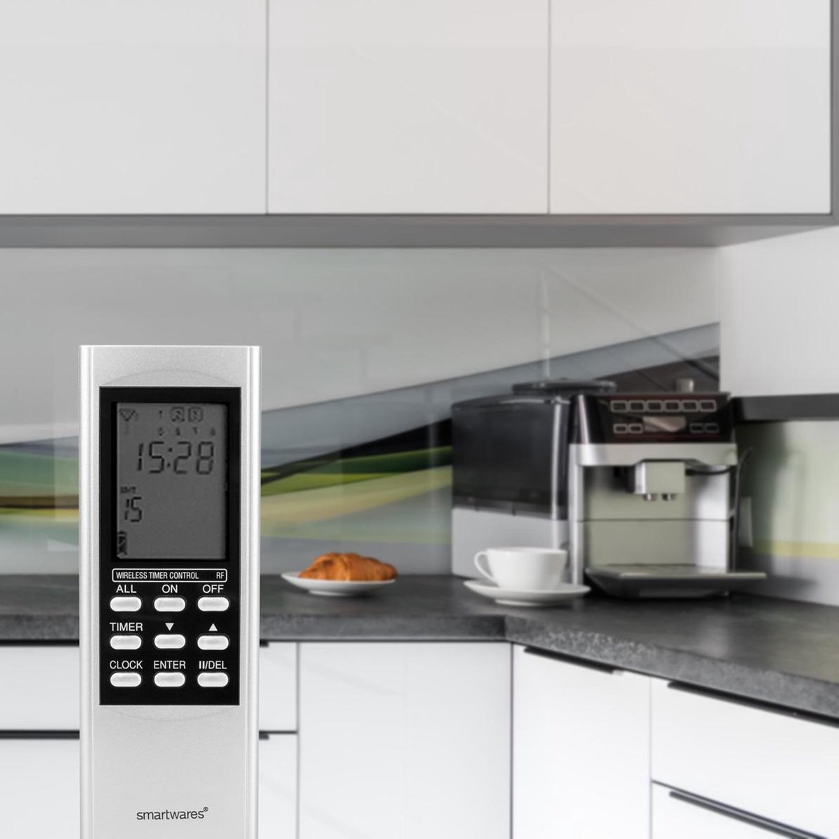 TÉLÉCOMMANDE SMARTWARES FONCTION DE MINUTERIE À 15 CANAUX SH5-TDR-T ...