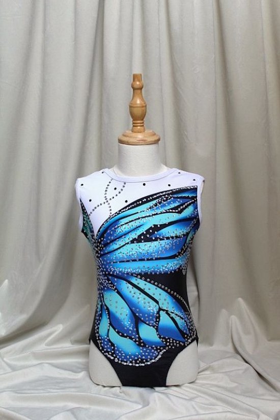 Turnpakje Premium Aqua Butterfly – Luxe Turnpak voor Meisjes – 1000 ...