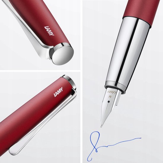LAMY studio vulpen royal red EF - Elegant schrijven | bol
