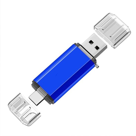Ynkkvre -USB Stick 128 GB - USB-Sticks - USB C Stick - USB C en USB A ...