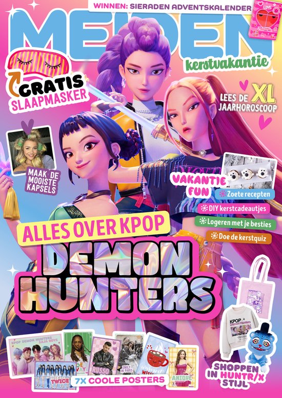 MEIDEN Magazine 13 - 2025 - Alles over K-pop Demonhunters - tijdschrift ...