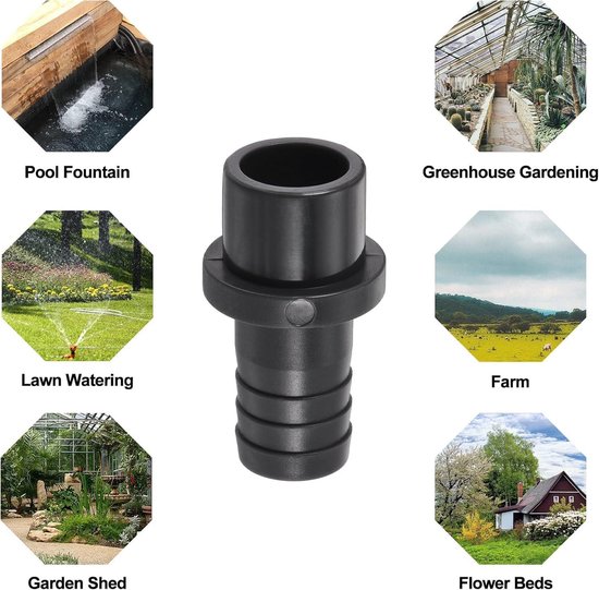 Allecta - Pvc-pijpmontage 16mm naar 25mm adapter voor waterslang - tuin ...