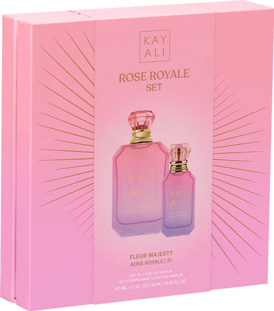 Kayali Duo Set Fleur Majesty Rose Royale 31 edp 50ml+10ml | bol