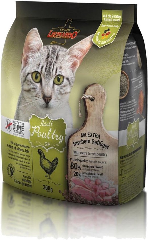 Graanvrij Droogvoer voor Volwassen Katten - 7,5 kg | bol