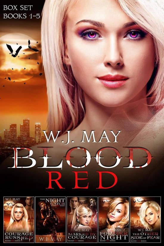 Blood Red Series 6 - Blood Red Box Set Books #1-5 (ebook), W.J. May ...