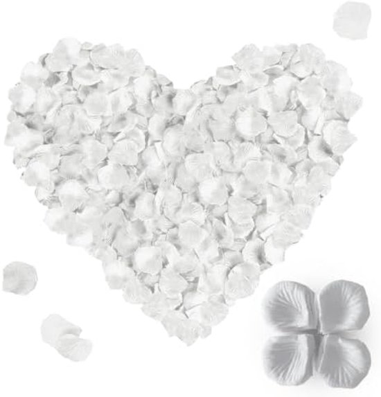 Romantische kunstbloemblaadjes voor feestdecoratie - 1000 stuks | bol