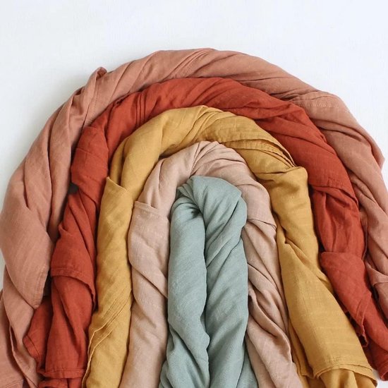 Zachte Bamboe Katoen Hydrofiele Luiers Set voor Baby | bol